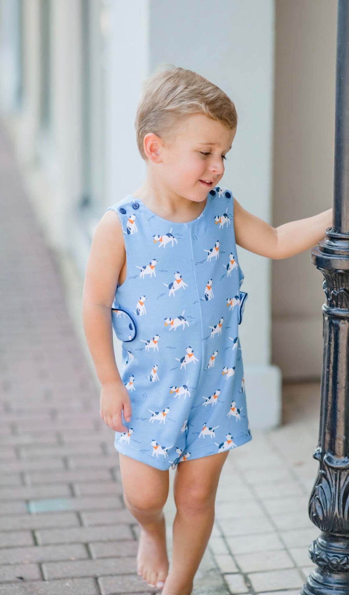 Reed Knit Jon Jon - Puppy | Enchanted Elephant